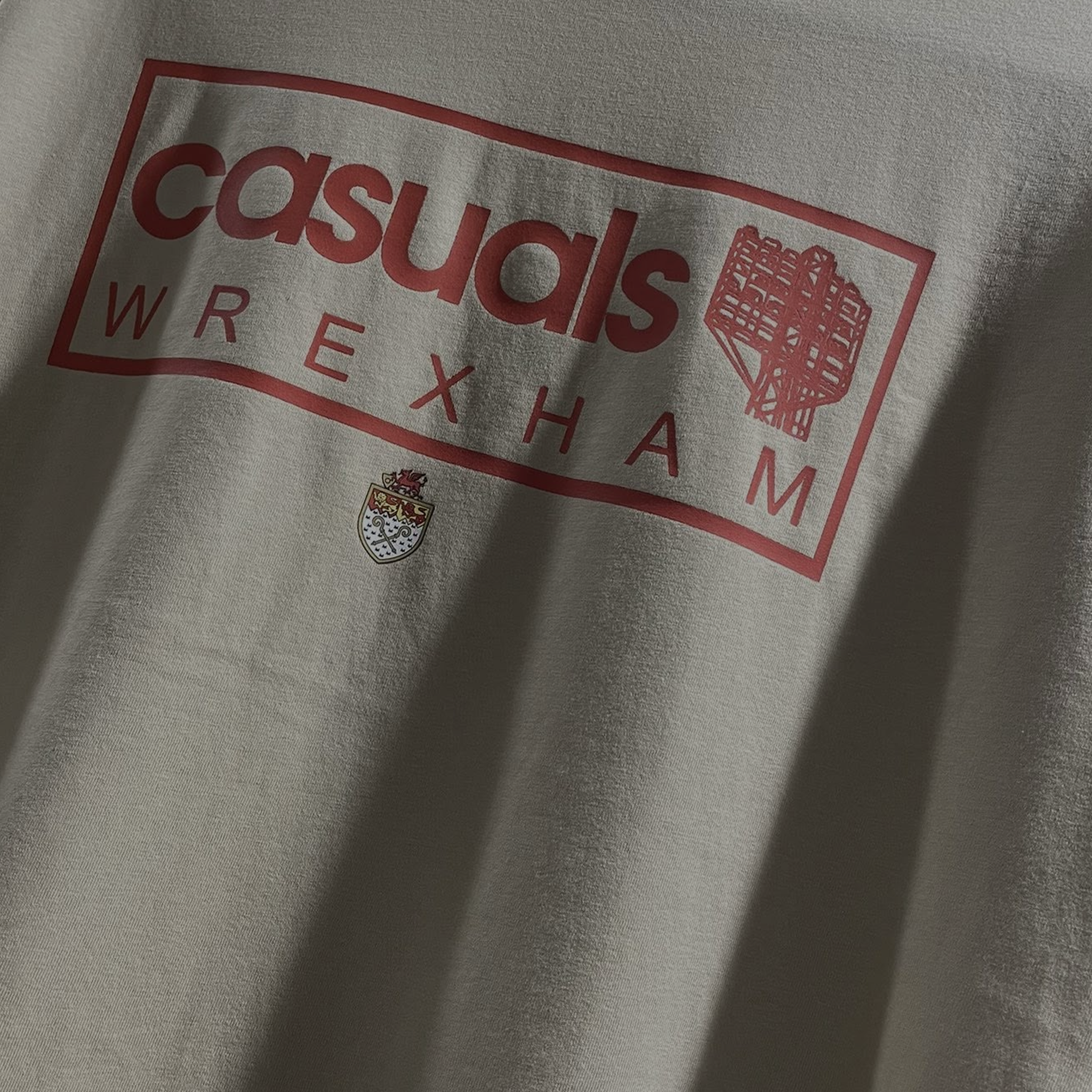 WREXHAM TRAINER REVIVAL – Wrexham Trainer Revival RED & WHITE CASUALS