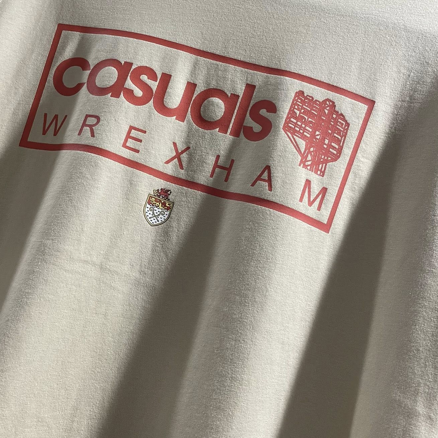 Trainer Customisation – Wrexham Trainer Revival RED & WHITE CASUALS