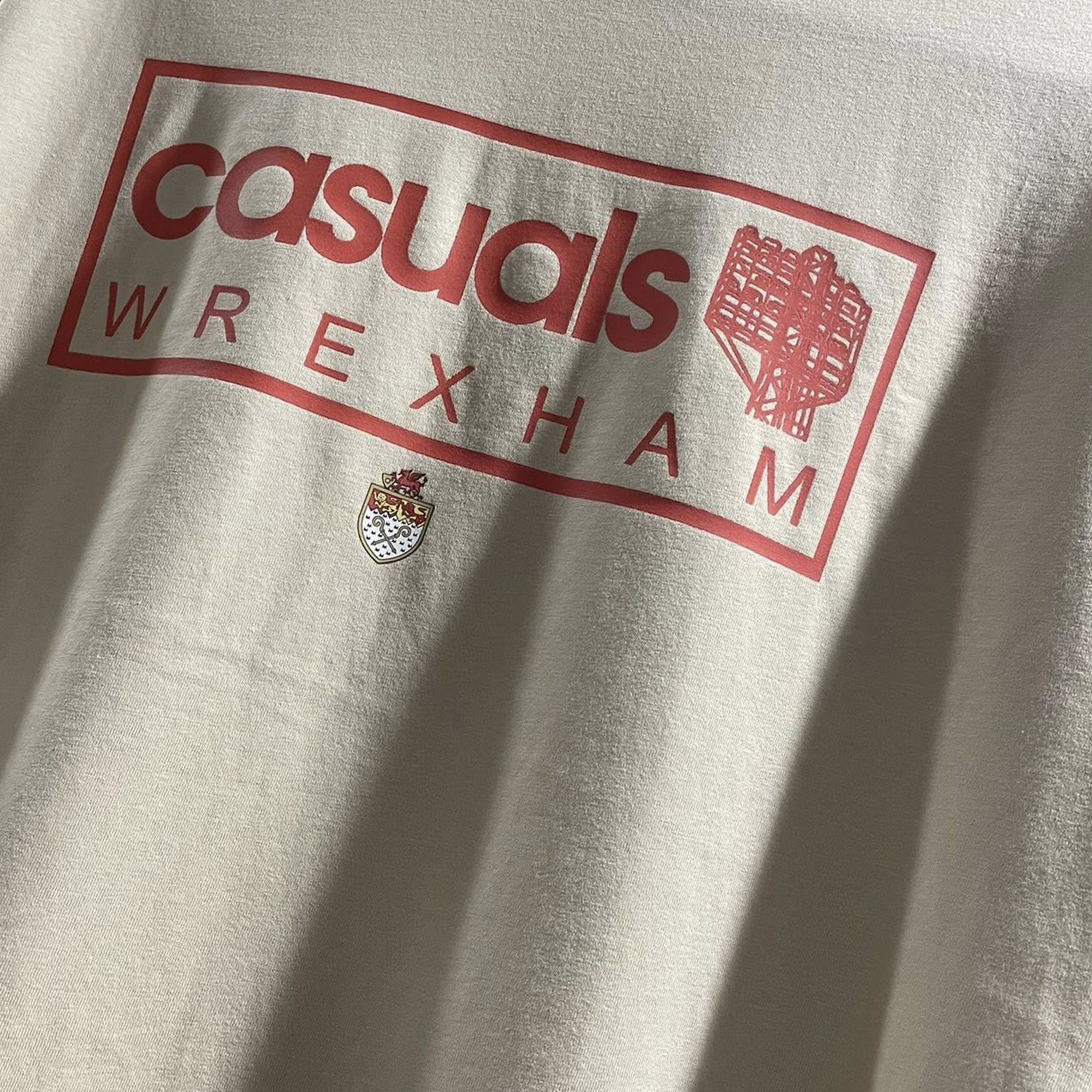 WREXHAM TRAINER REVIVAL – Wrexham Trainer Revival RED & WHITE CASUALS